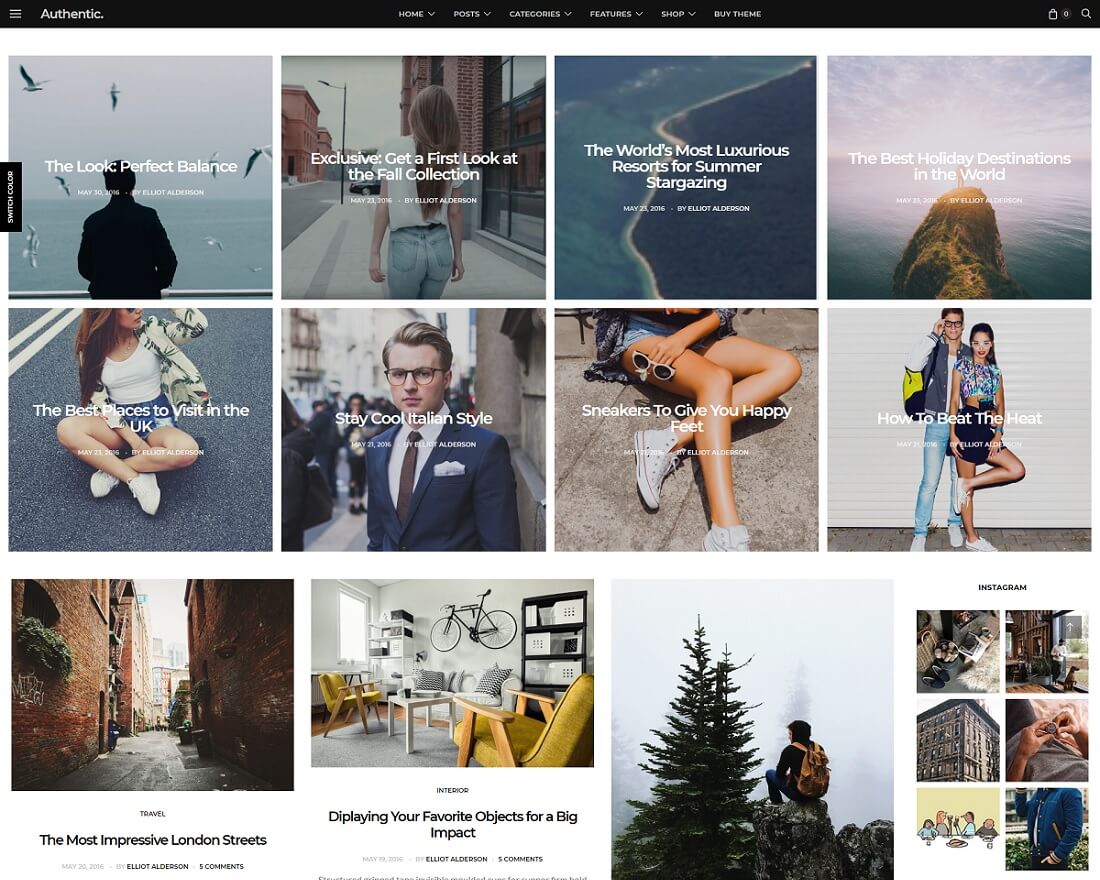 21 meilleurs thèmes Instagram WordPress flexibles 2020 | Webypress